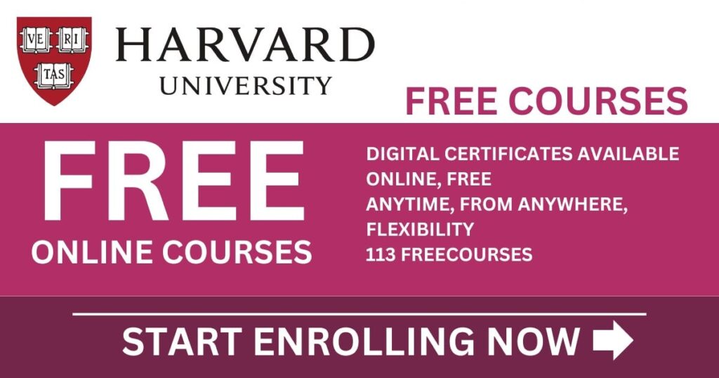 Harvard Online Courses: Learn Anything, from Anywhere, for Free - StudentG
