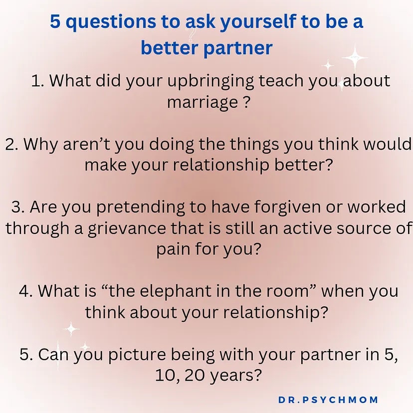 Five Questions To Ask Yourself To Be A Better Partner - StudentG